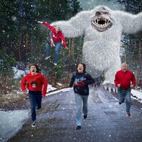 Yeti Digital Background, Premade Digital Background ~ Yeti Inspired ...