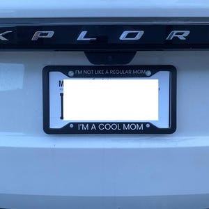 Police Support License Plate Frame | Thin Blue Line License Plate Cover ...