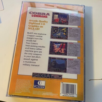 Sega CD, Any Title, Custom Case W/inserts & Foam, PLEASE Message With ...