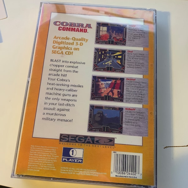 Sega CD, Any Title, Custom Case W/inserts & Foam, PLEASE Message With ...