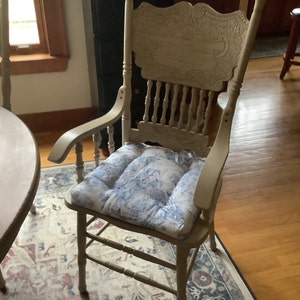 Dining Chair Pads With Ties Sunflower Chair Pads Floral Chair Pads ...