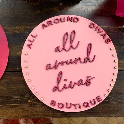 Double Layer Acrylic Sign Multi Layer Acrylic Name Sign - Etsy