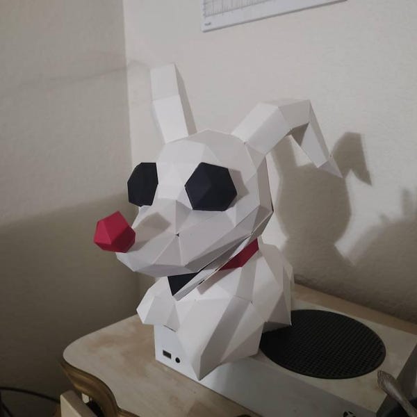 Papercraft Goofy Template, DIY PDF, FDX, Low Poly, Origami, Pepakura ...