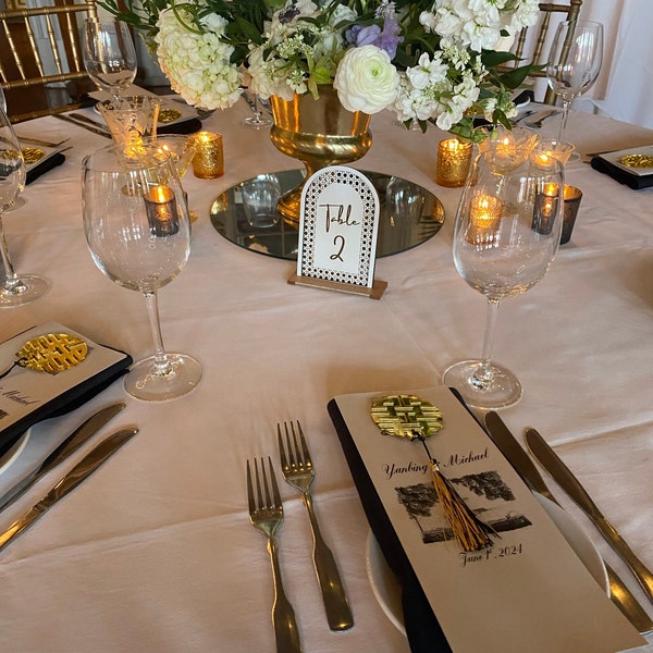 Wedding Food Table Signs Boho Classy Translucent, Frosted Acrylic - Etsy