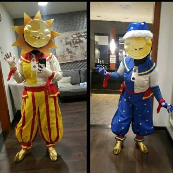 Sun and Moon Costume Cosplay Sewing Pattern (digital Download) - Etsy