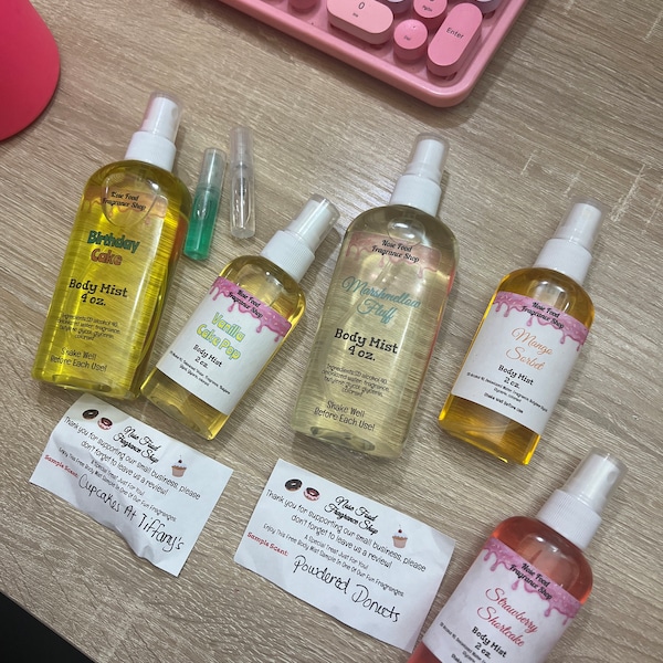 Birthday Cake Body Spray, Birthday Cake Body Mist, Birthday, Cake ...