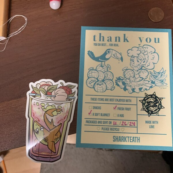 Bubble Tea Shark Wooden Keychains - Etsy