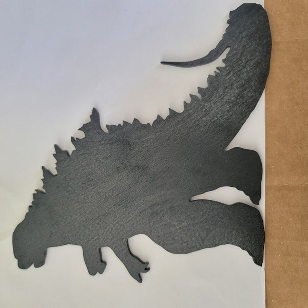 Godzilla - Laser Cut Unfinished Wood Cutout Craft Shapes - Etsy