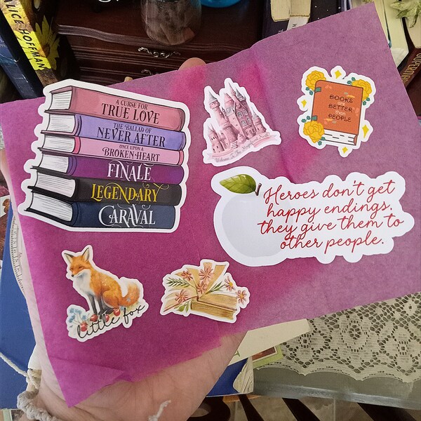Caraval OUBAH Book Stack Once Upon a Broken Heart Gifts for Readers ...