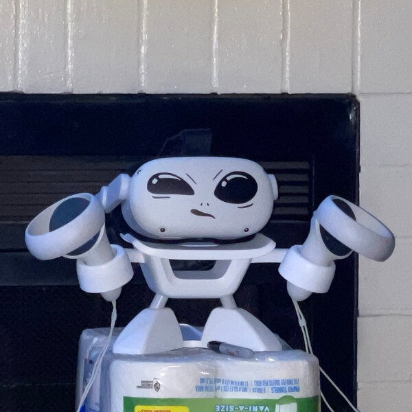 Grey Alien Eyes Decal for Quest 2 VR Headset, Laptops, Cars and More ...