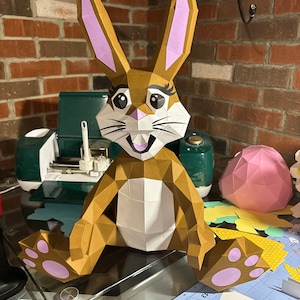 Papercraft Pooh Bear PDF, 3D SVG Cricut Template for Creating 3D Pooh ...