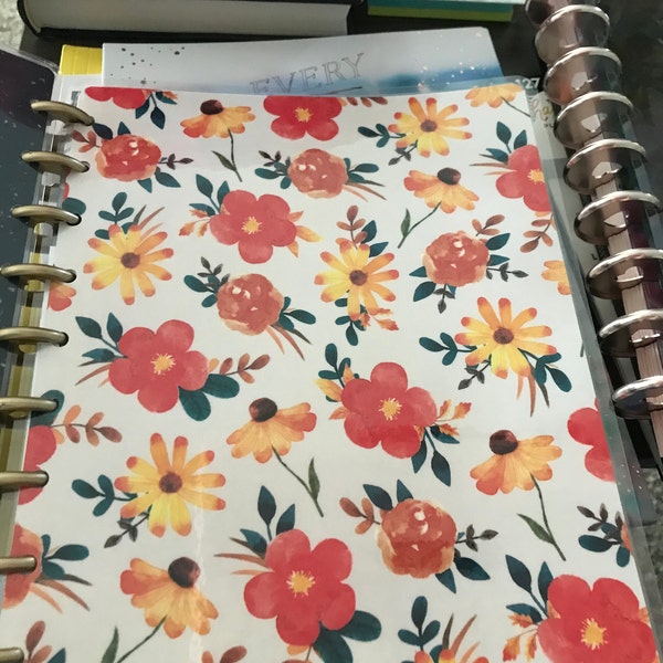 Reusable to Do / Notes Laminated Planner Insert With Elastic Pen Holder ...