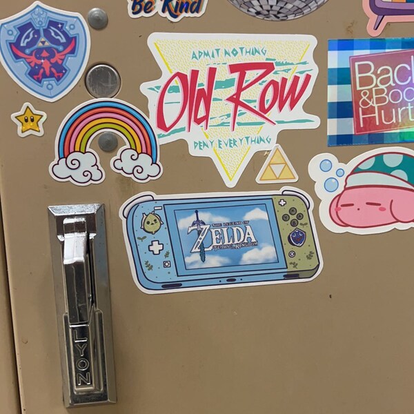 Zelda Tears of the Kingdom Switch Glossy Vinyl Sticker - Etsy