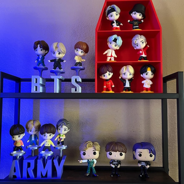 Supersized BTS Tinytan Display | Happy Meal Display | Wall Mountable ...