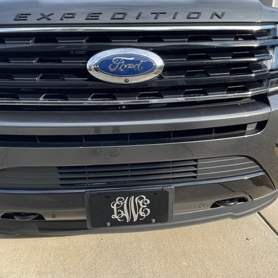 Custom black License Plate, Car Tag, Personalized Car Tag, Custom Front ...