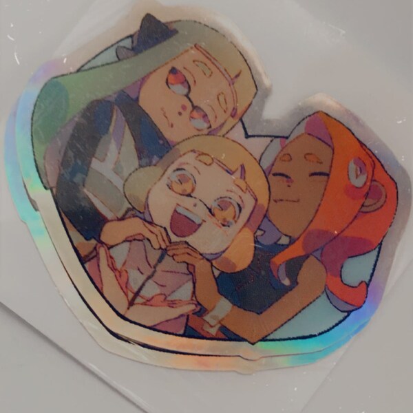 Iridescent Agents Sticker [SPLATOON] - Etsy
