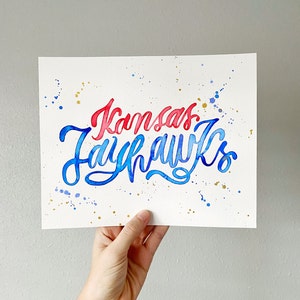 Hand Painted Watercolor Name Art Personalized Wall Art for Her, Girls ...