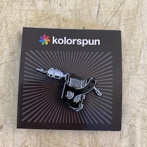 Tattoo Machine Enamel Pin for Tattoo Artist, Tattooist, Tattoo Shop ...