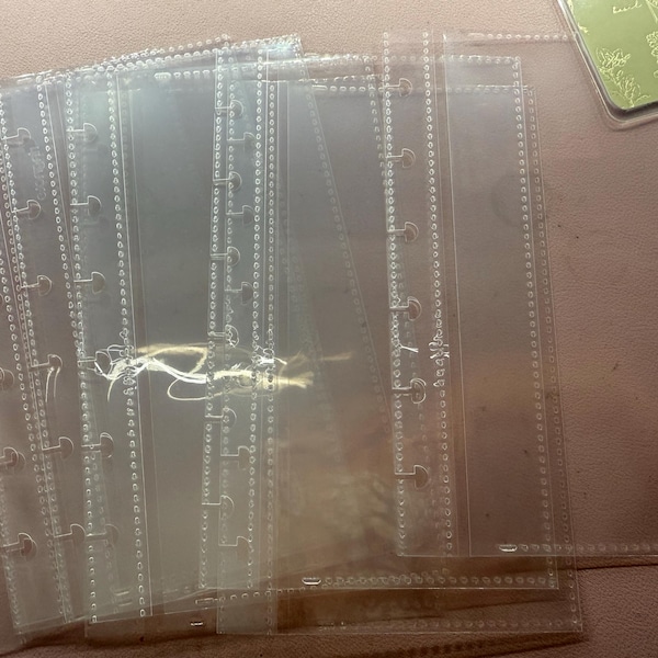 Disc Bound Clear Cash Envelopes: Budgeting System - Etsy