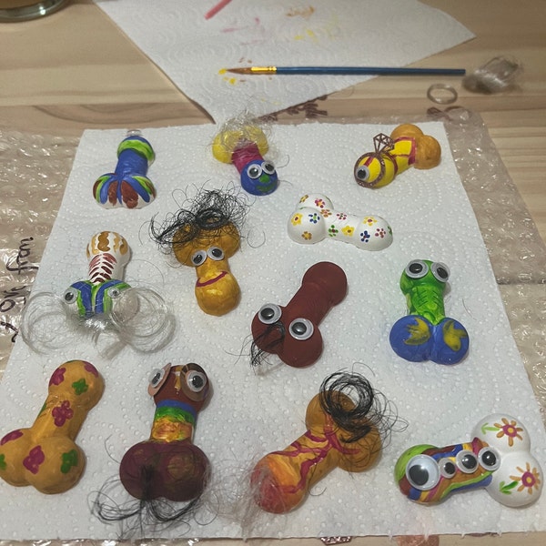 Paint Your Own Willy Hen Party Bagsparty Favours Hen Gifts Bridal Gifts ...