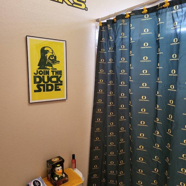 Oregon Ducks Sports Star Wars Join the Duck Side Poster Print Art 11x17 ...