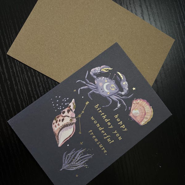 Birthday Cake Card Kitsch Birthday Card Iced Birthday Cake Card ...