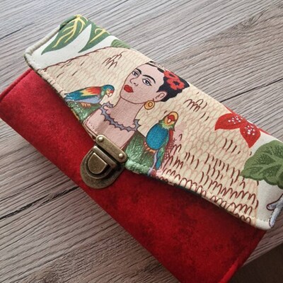 Forest Animals Coin Purse, Clasp Purse, Fabric Purse, Metal Frame Purse ...