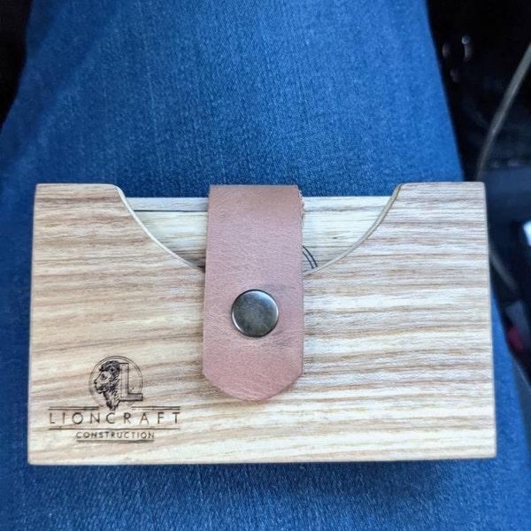 Wooden Card Holder, Wooden Cardholder, Business Card Holder, Wooden ...