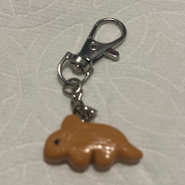 Blue and Pink Penguin Keychains, Handmade Polymer Clay, Cute Animal ...