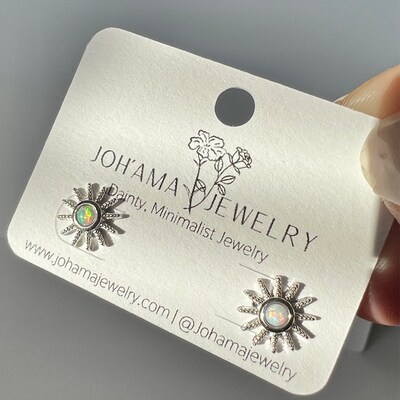 Ring Display Cards Customized With Your Logo Jewelry Cards Product ...