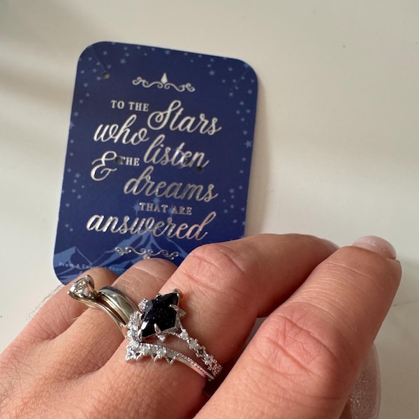 Acotar Officially Licensed, High Lady of the Night Court Ring, Feyre ...