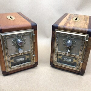 Small Brass Chest Lock With Key Jewelry Box Keepsake Tiny - Etsy