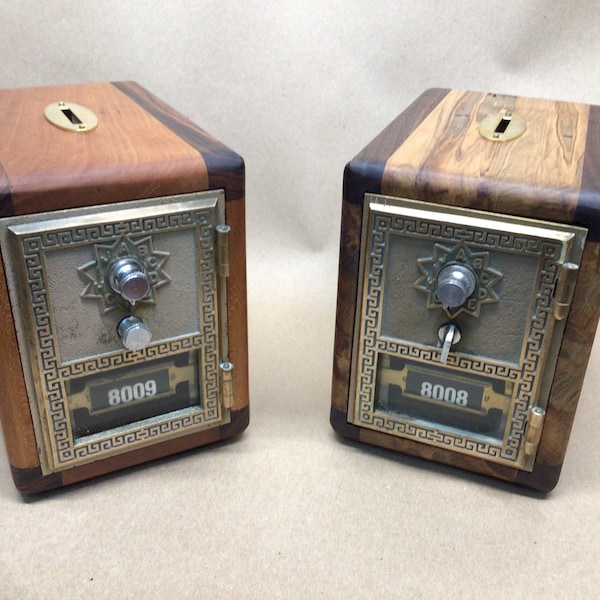 OVAL Stamped Brass Coin Slot Cover Bank Money Box Jewelry Hole Piggy ...