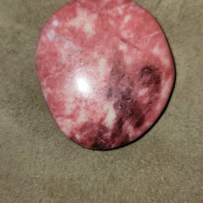 Norwegian THULITE & LARVIKITE BRACELET, Choice, Natural Norway Stone ...