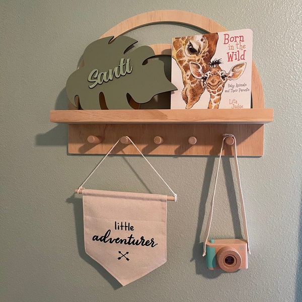 It's a Jungle in Here Canvas Banner | Neutral Safari Nursery Decor ...