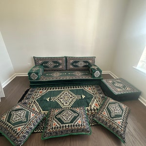 8 Inch Thick Corner Sofa Seating, Bohemian Sectionals, Arabic Majlis ...