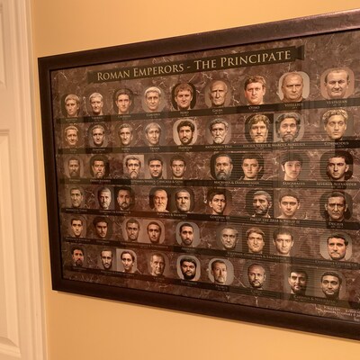 Print 18x24in Roman Emperors the Principate Choose - Etsy