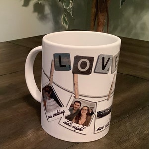 Sublimation Mug Valentine Full Wrap Photo Frame Digital Design for ...