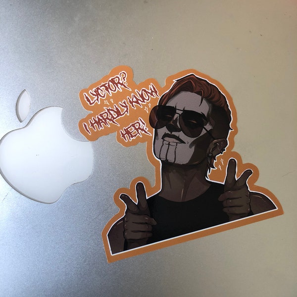 Lyctor I Hardly Know Her Sticker - Etsy