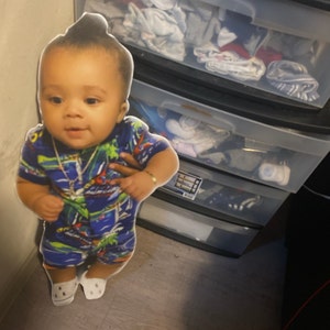 Custom Fat Head Big Face Cutout for Sports Celebration | Etsy