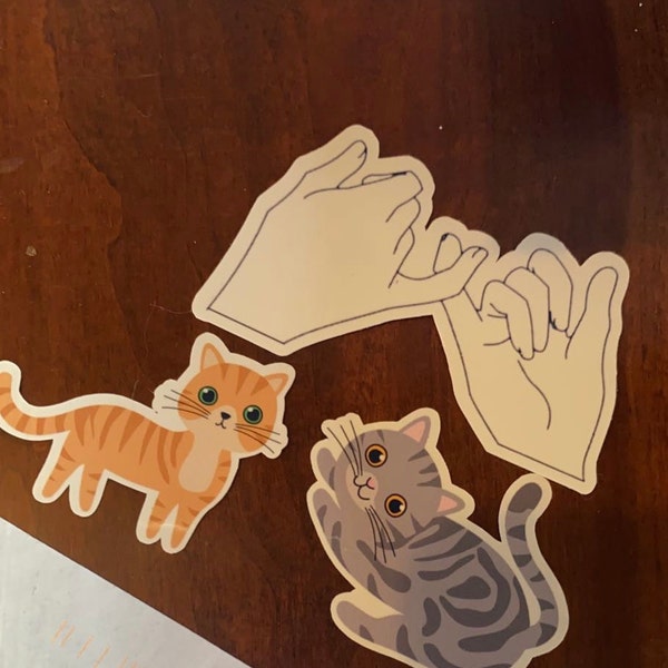 Pinky Promise Sticker, Promise Decal, Friends Sticker, MacBook Decal ...