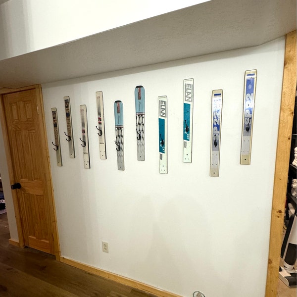 Horizontal Ski Back Coat Rack - Etsy