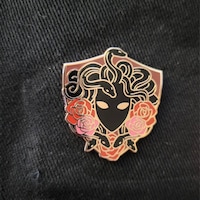 Cerberus Hard Enamel Pin Greek Collection Unique Fantasy Mythology Art ...