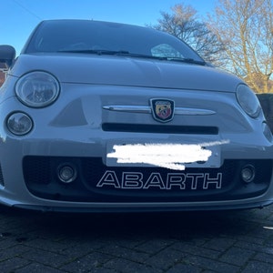 Abarth Grille Letters - Etsy