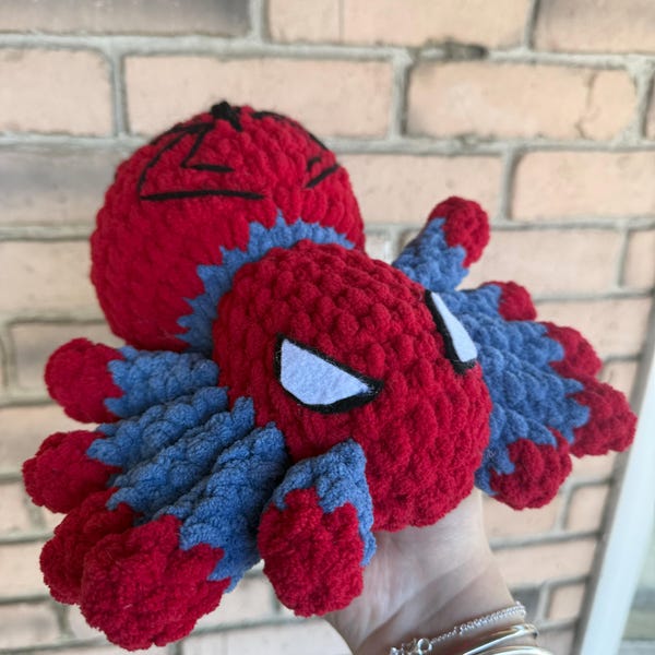 Spider-man Crochet Pattern: Realistic Spider, No Sew (US Terms) (PDF ...