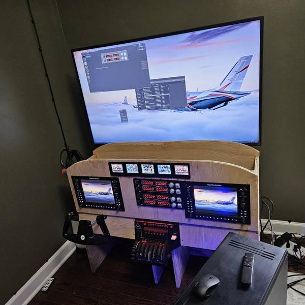 GA Switch Panel Module - Flight Simulator - Home Cockpit Panels - Etsy