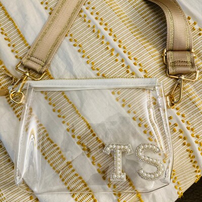 Custom Clear Bag for Stadium Music Festival Crossbody Clear Purse for ...