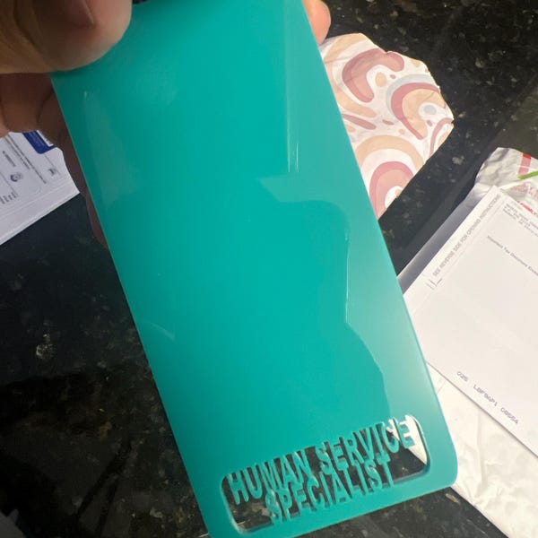 Custom Badge Buddy for ID Card, ID Badge Holder, Lab Badge Buddy ...