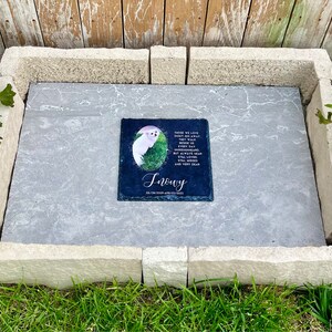 Dog Memorial Gift Pet Memorial Stone Dog Memorial Stone Pet Grave ...