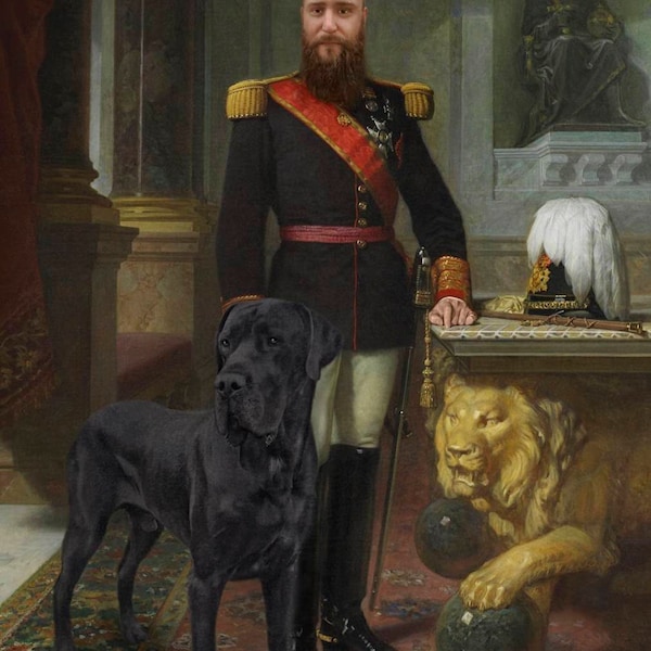 Person and Pet Portrait, Historical Portrait, Renaissance Portraits ...